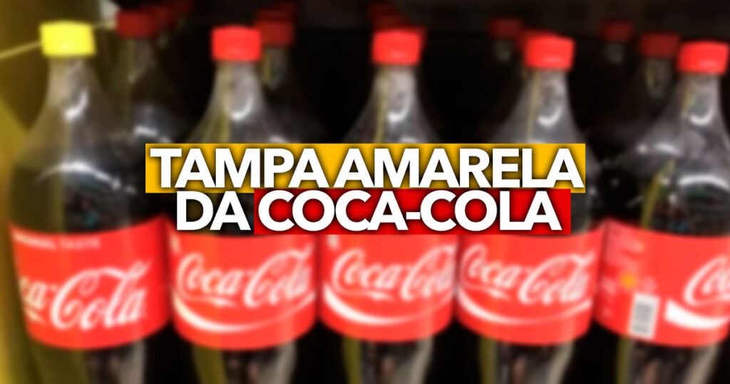 Tampa amarela da Coca-Cola tem significado oculto surpreendente