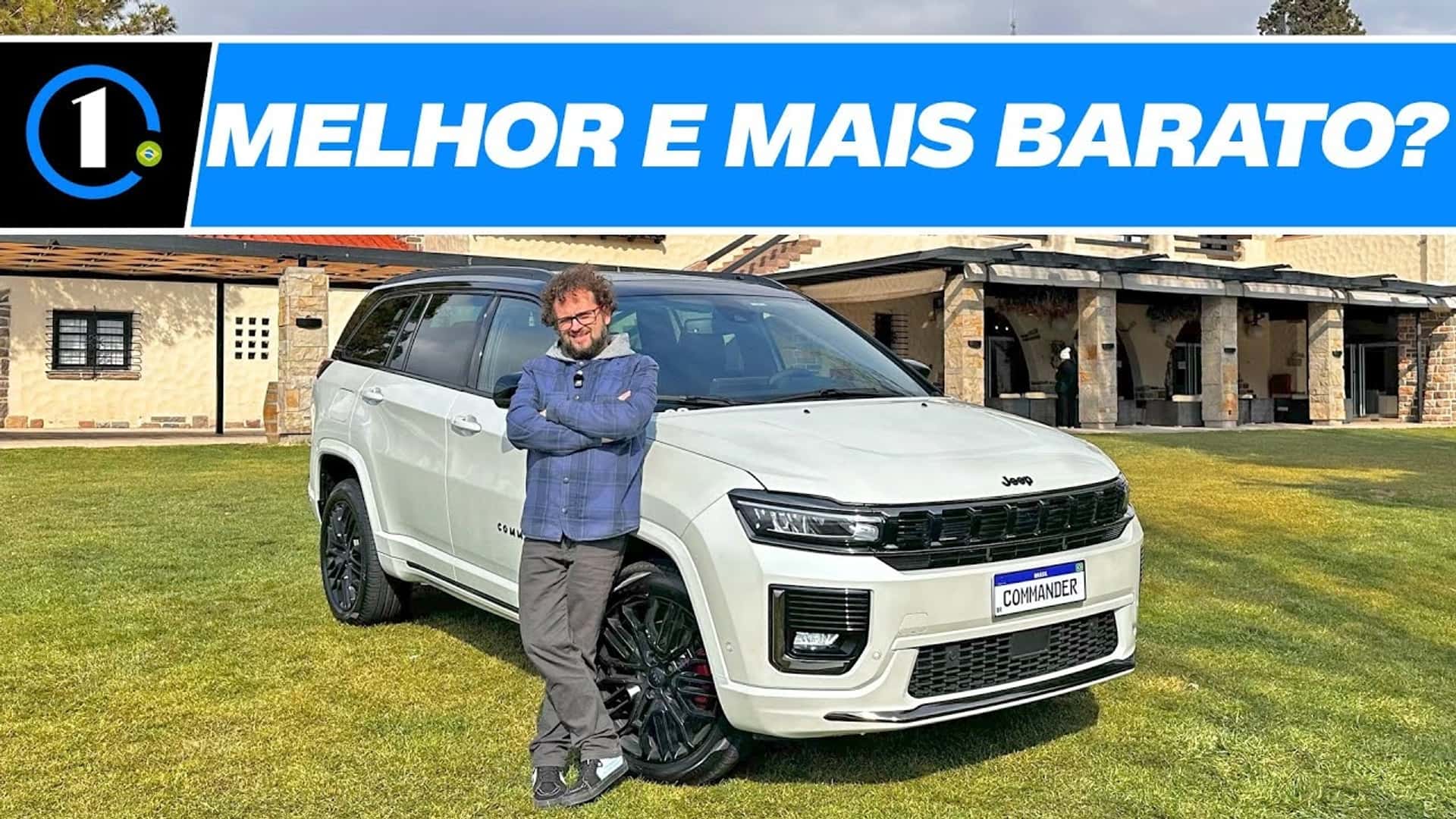 Jeep apresenta Commander 2026 com novo design e preço reduzido