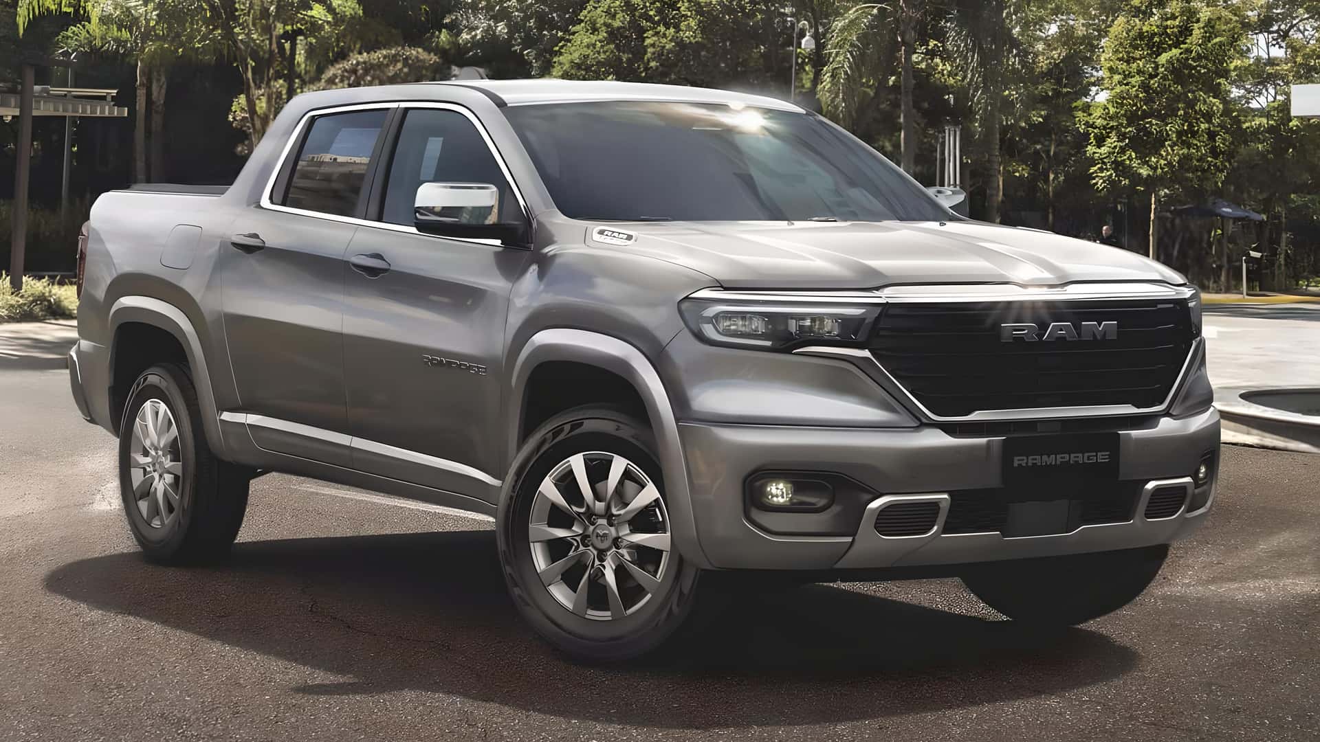 Ram Rampage 2026 recebe novos itens e se distancia da Fiat Toro