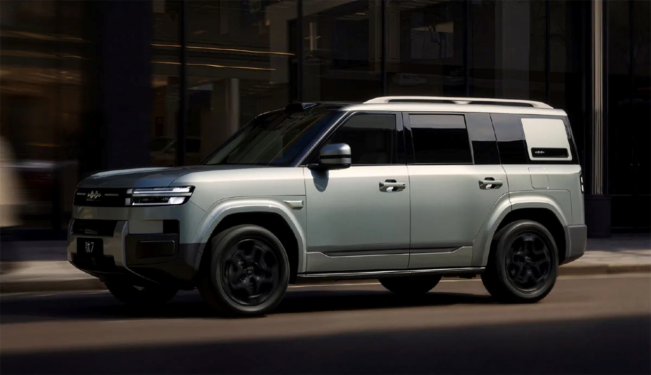 BYD Fang Cheng Bao Tai 7 será lançado na China com 1.300 km de alcance