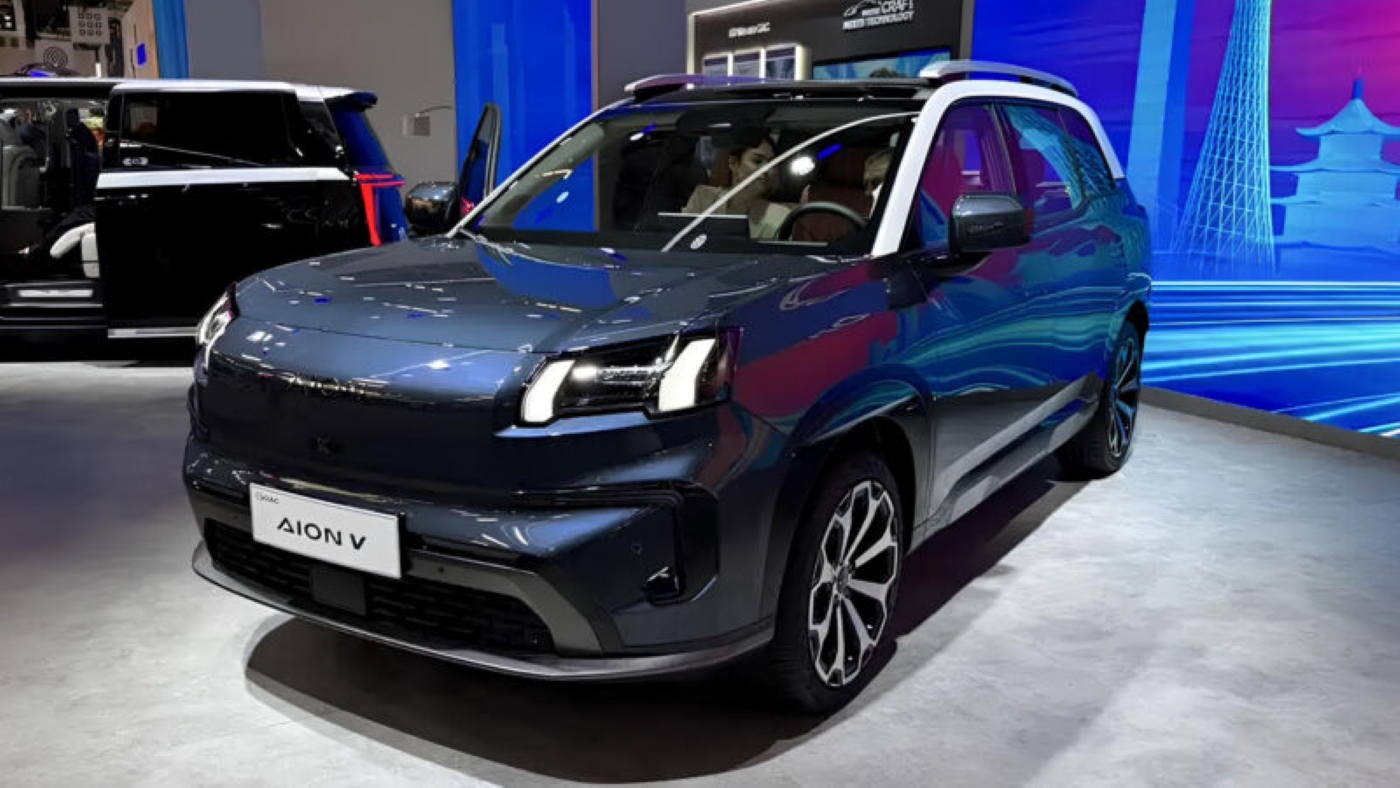 GAC Aion V conquista 5 estrelas no Euro NCAP